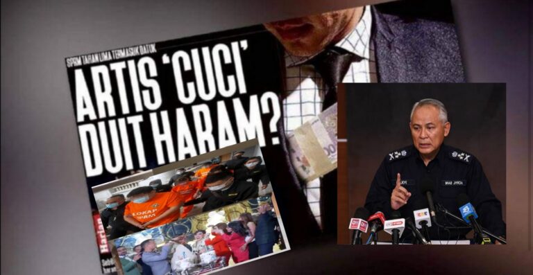 Guna artis ‘cuci’ duit h4ram, 2 pegawai polis ditahan. Pangkat dia ...