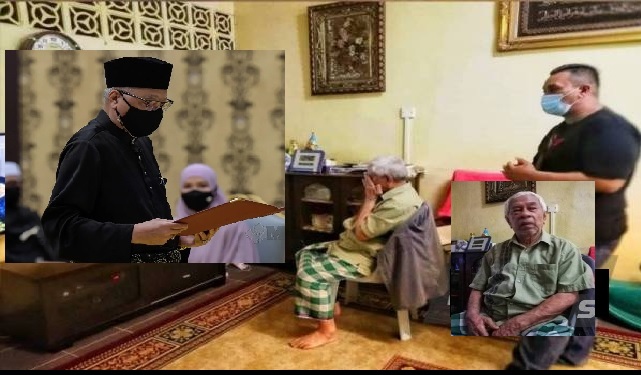 Selepas mendengar berita pelantikan adiknya sebagai PM, abang Ismail ...