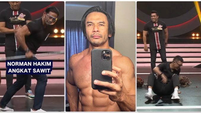 [VIDEO] “Nah, abang Norman belanja angkat sawit…” – Norman Hakim Selamba Angkat Sawit Sebelah ...