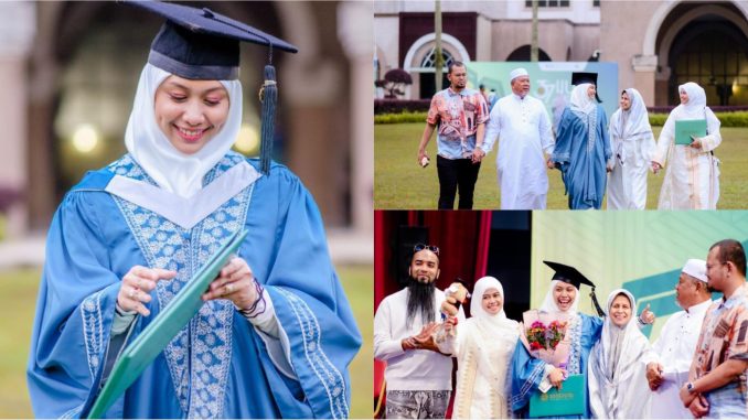 Tahniah! Adik Datin Seri Heliza Helmi Terima Ijazah & Bergelar Hajah Di ...