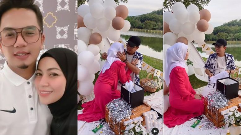 Bakal Bersalin Tahun Depan. Shura Baharom Buat Kejutan Pada Suami ...